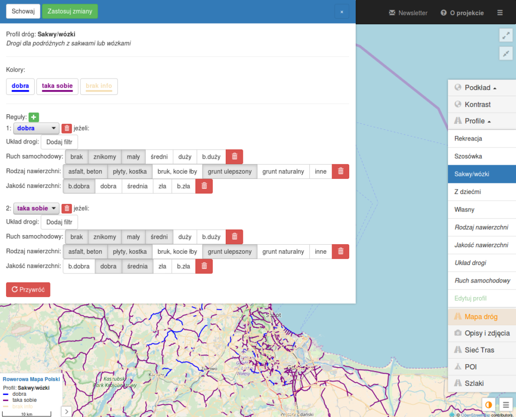 Sieć Rowerowa – Rowerowa Mapa Polski
